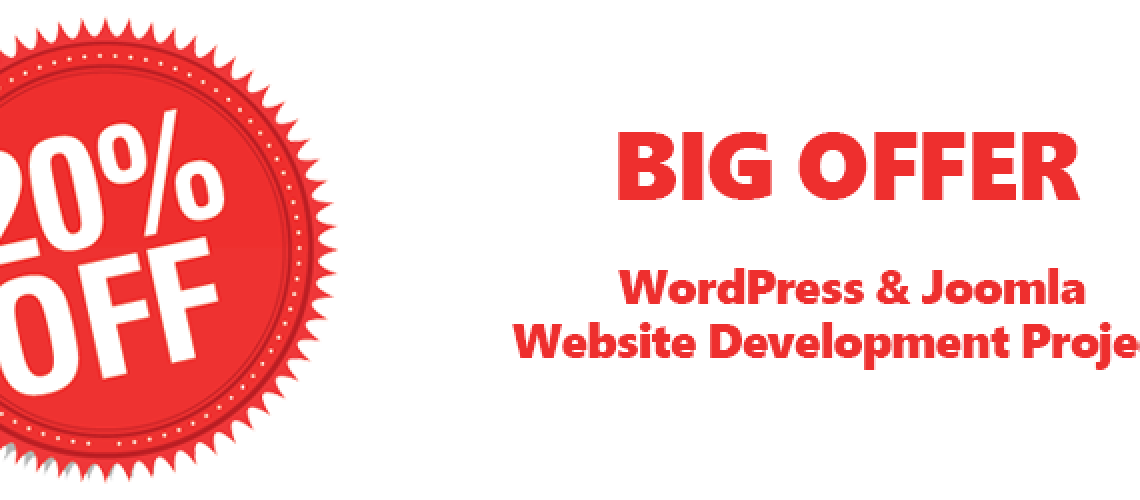 20 Off On WordPress And Joomla Website Development Duetsoft 20-off-on-wordpress-and-joomla-website-development-duetsoft